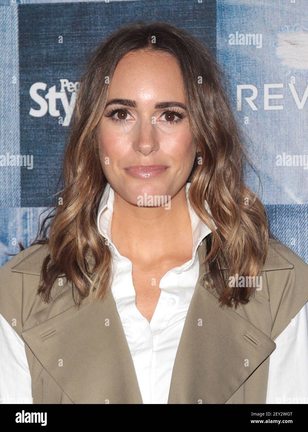 Louise Roe attends The People StyleWatch Denim Party held at the The ...