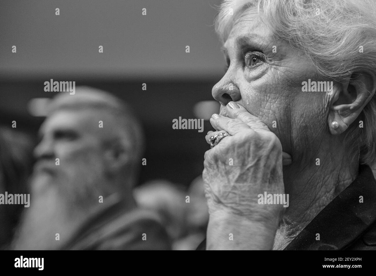 WASHINGTON (Sept. 16, 2014) -- Mary Adkins, wife of Medal of Honor recipient Command Sergeant ...