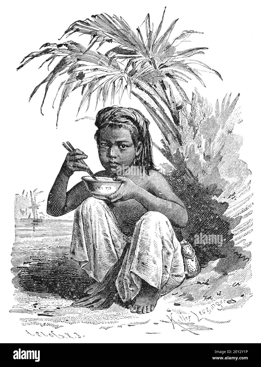 Annam people Black and White Stock Photos & Images - Alamy