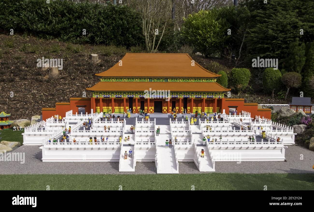 Model of the forbidden city beijing hi-res stock photography and images ...