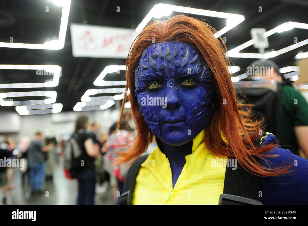 Mystique Cosplay Girl