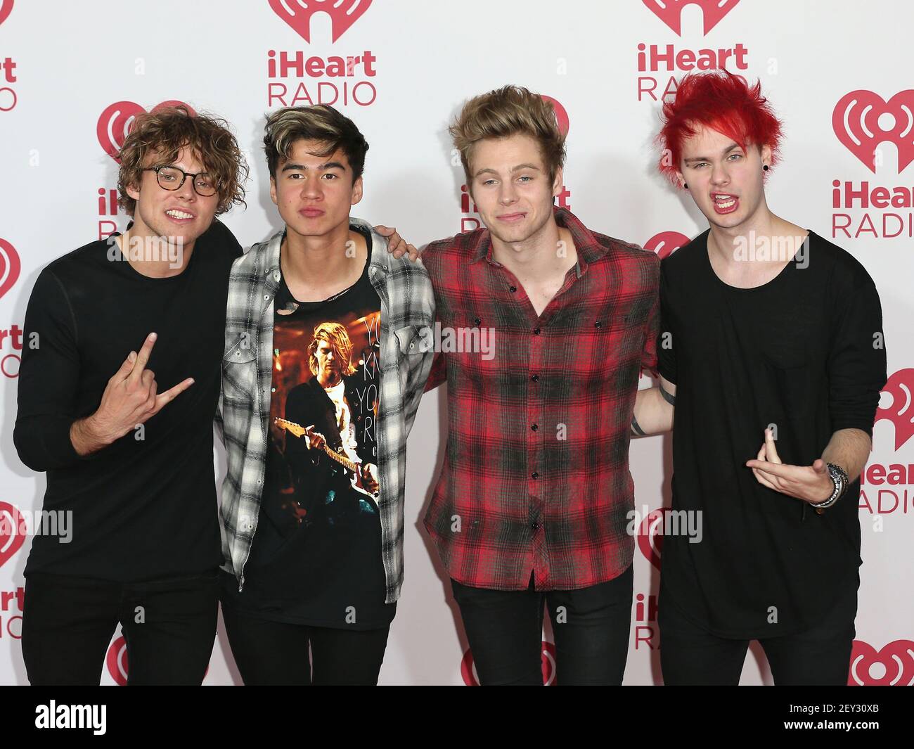 20 September 2014 - Las Vegas, Nevada - 5 Seconds of Summer, Ashton ...