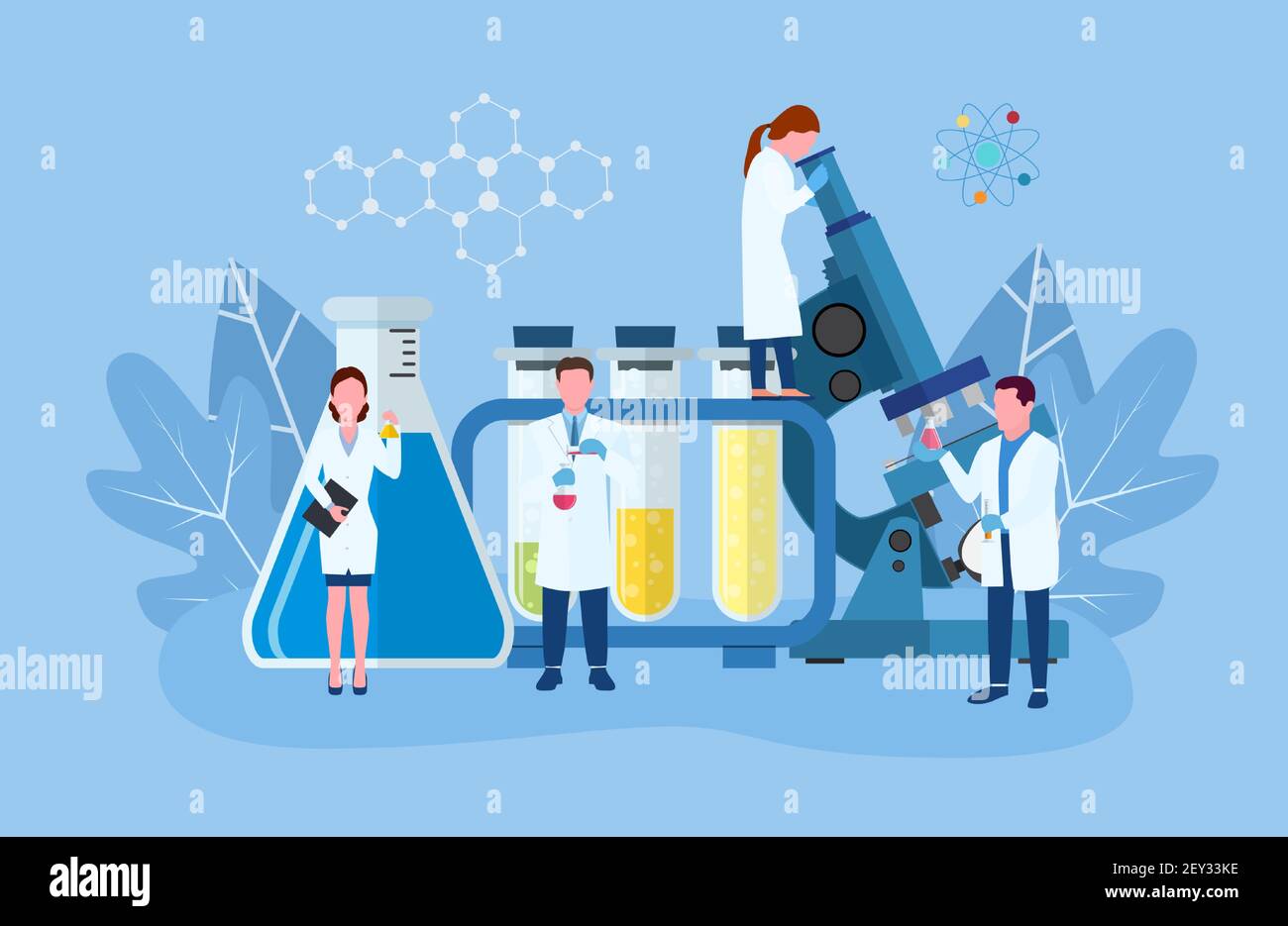 Medical Laboratory Scientist Cartoon