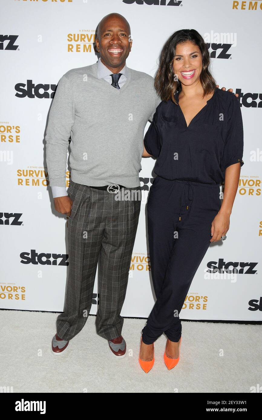 23 September 2014 - Beverly Hills, California - Kenny Smith, Gwendolyn ...