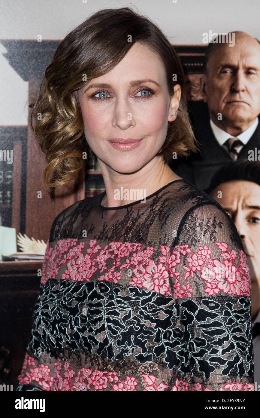 Vera Farmiga attends the Los Angeles premiere of "The Judge" at AMPAS ...