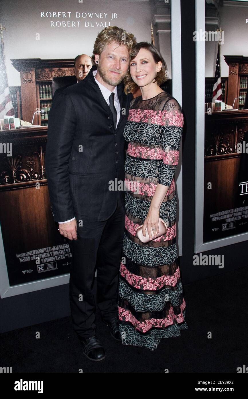 Renn Hawkey and Vera Farmiga attends the Los Angeles premiere of "The ...