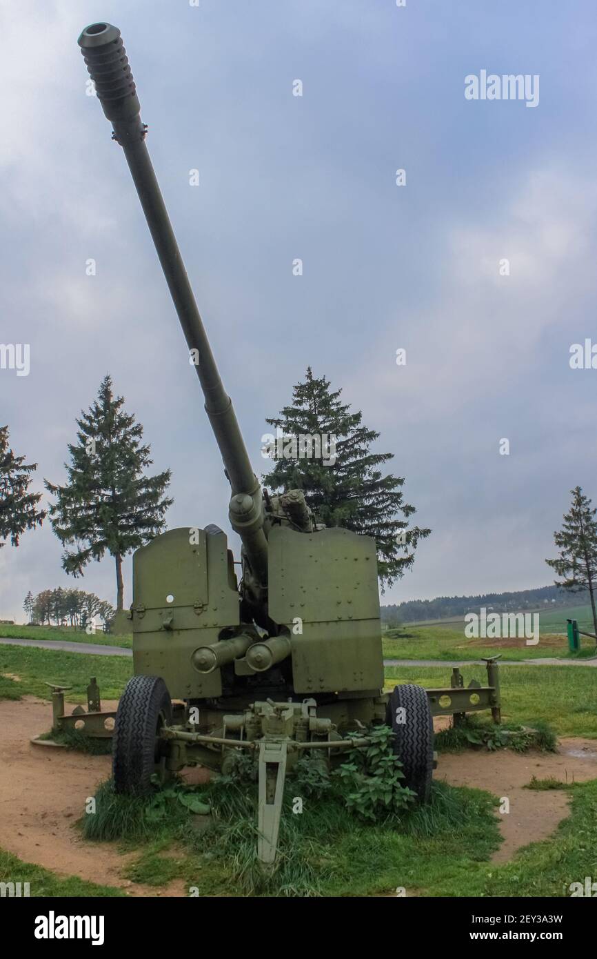 37-mm automatic anti-aircraft gun of the 1939 model. Belarusian ...
