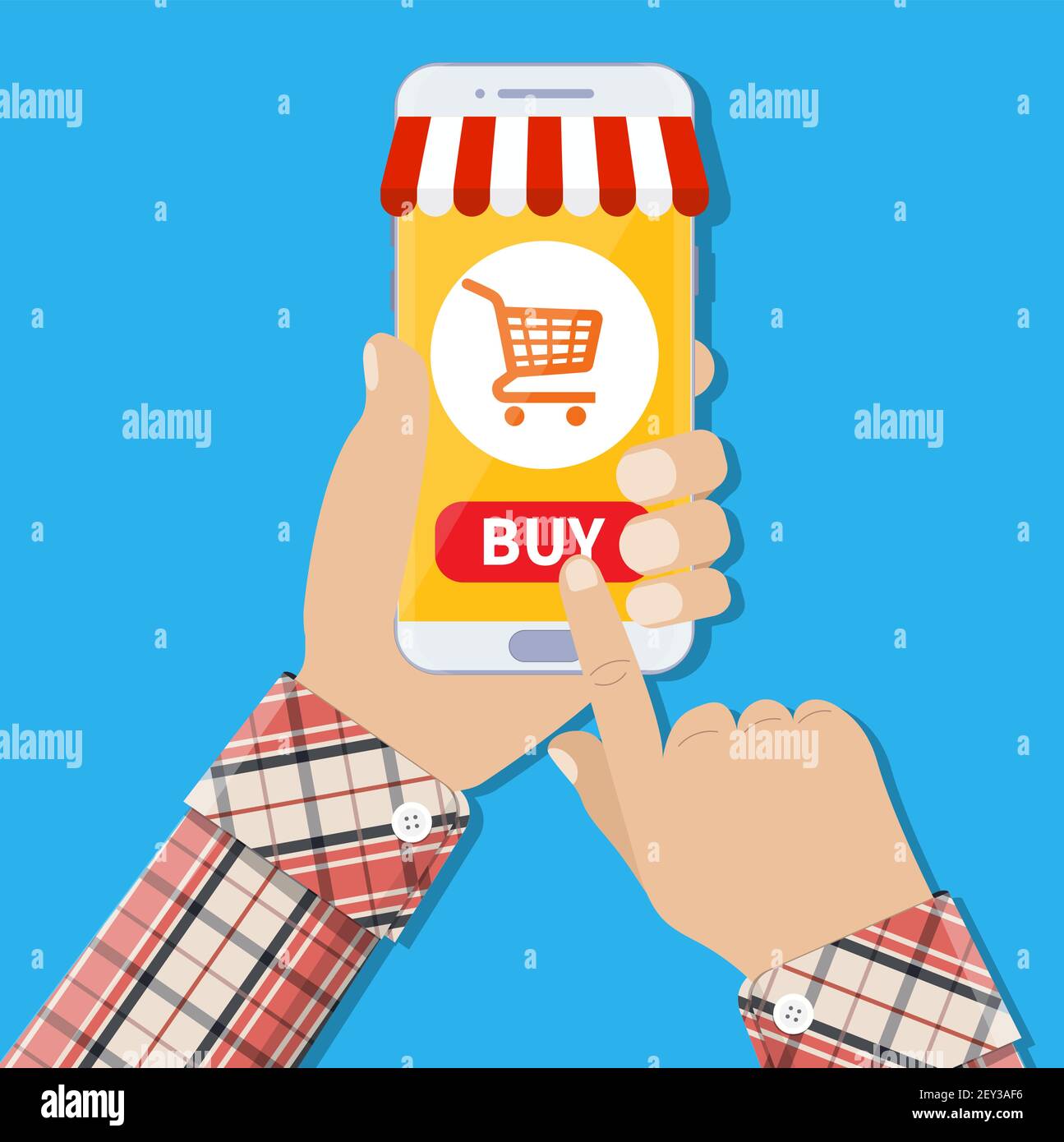 mobile payment concept Stock Vector Image & Art - Alamy