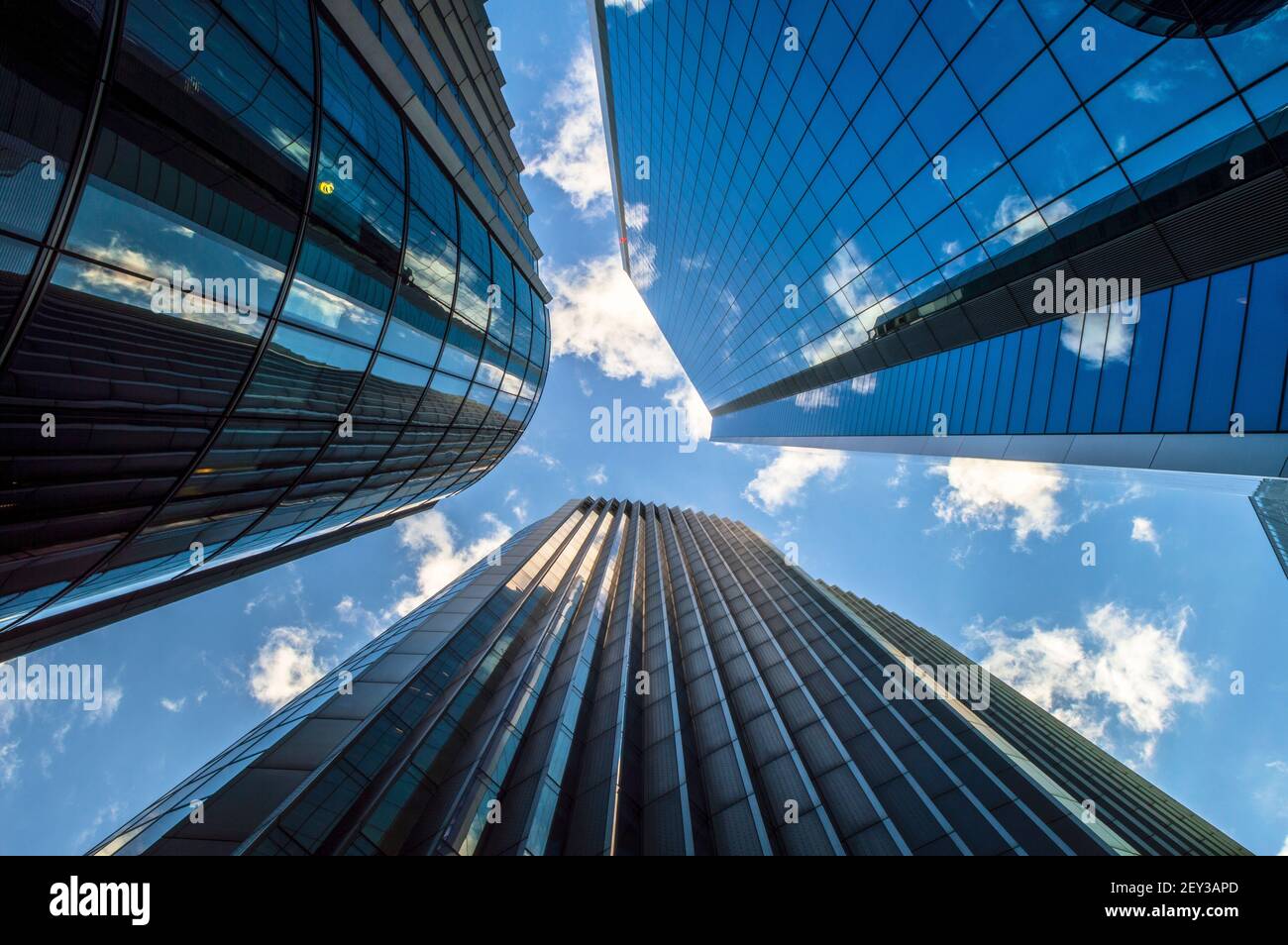 Tall buildings hugging the skyline of London Stock Photo - Alamy