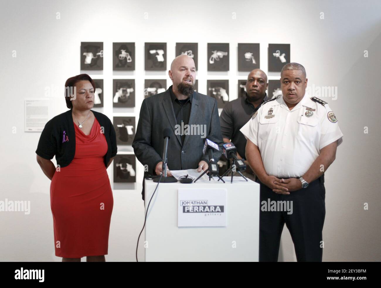 02 October 2014. Jonathan Ferrara Gallery, New Orleans, Louisiana ...