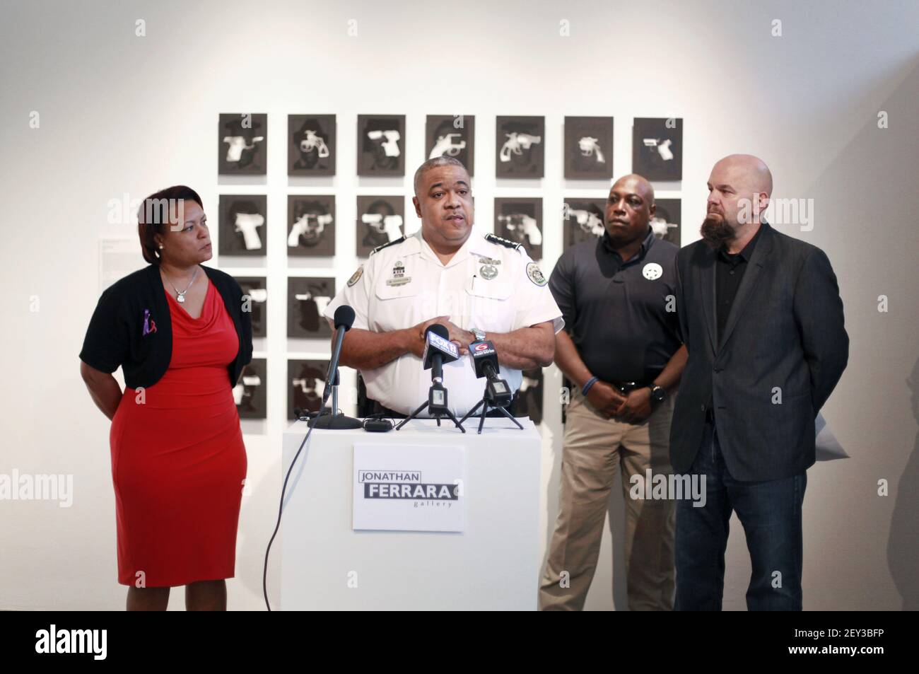 02 October 2014. Jonathan Ferrara Gallery, New Orleans, Louisiana ...