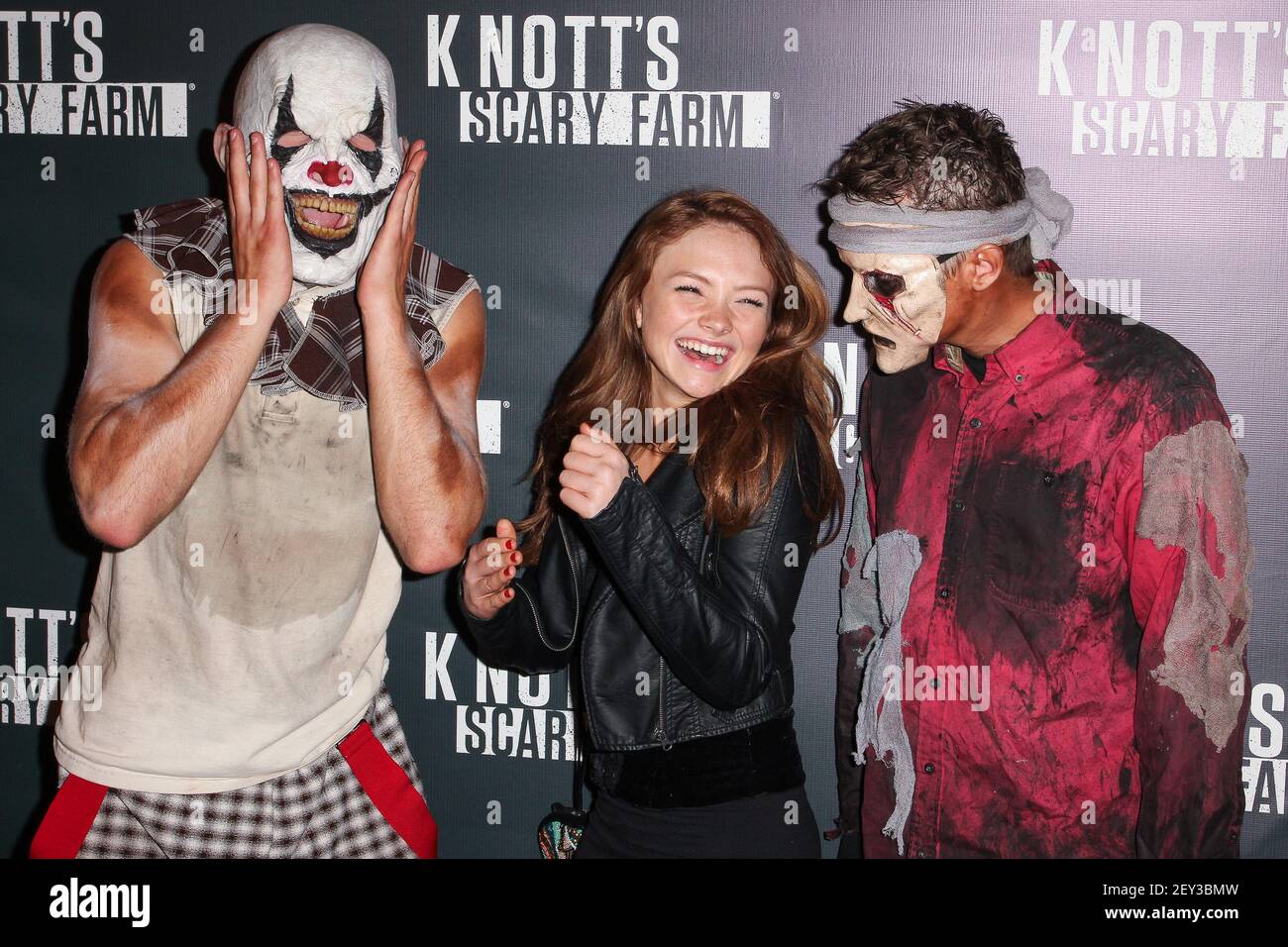 Natalie Alyn Lind attends the Knott's Scary Farm celebrity VIP opening ...