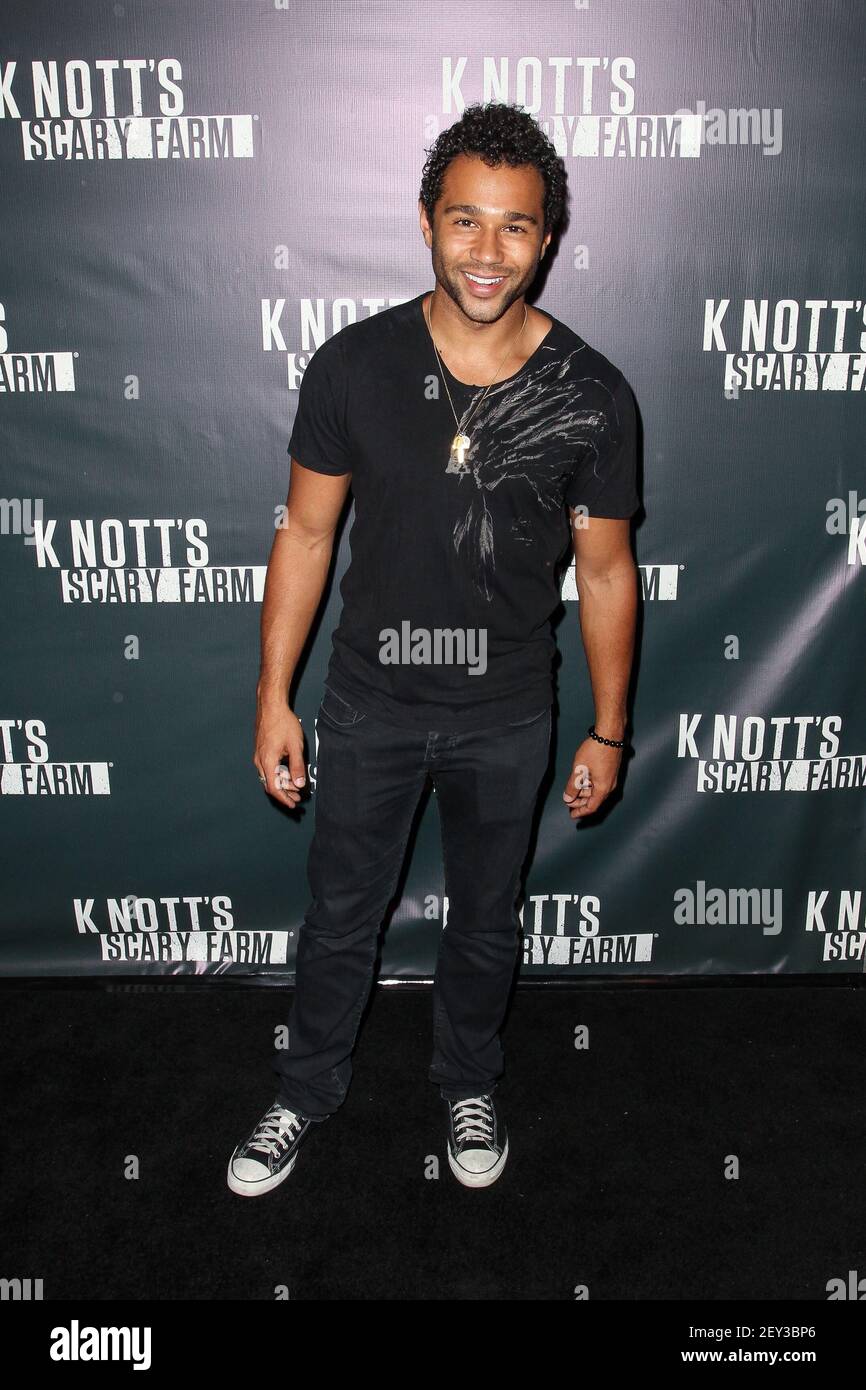 Corbin Blue attends the Knott's Scary Farm celebrity VIP opening night ...