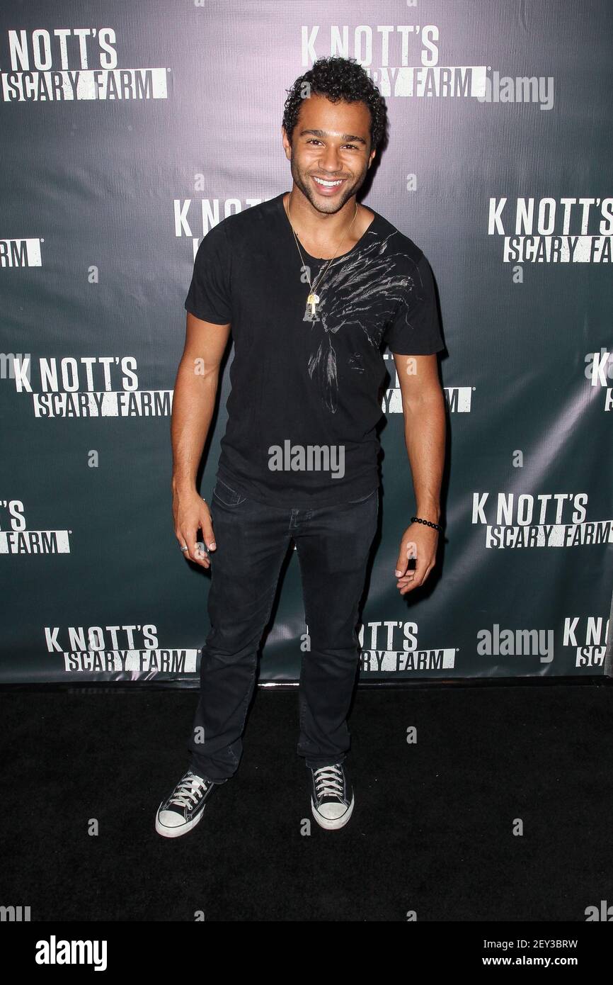 Corbin Blue attends the Knott's Scary Farm celebrity VIP opening night ...