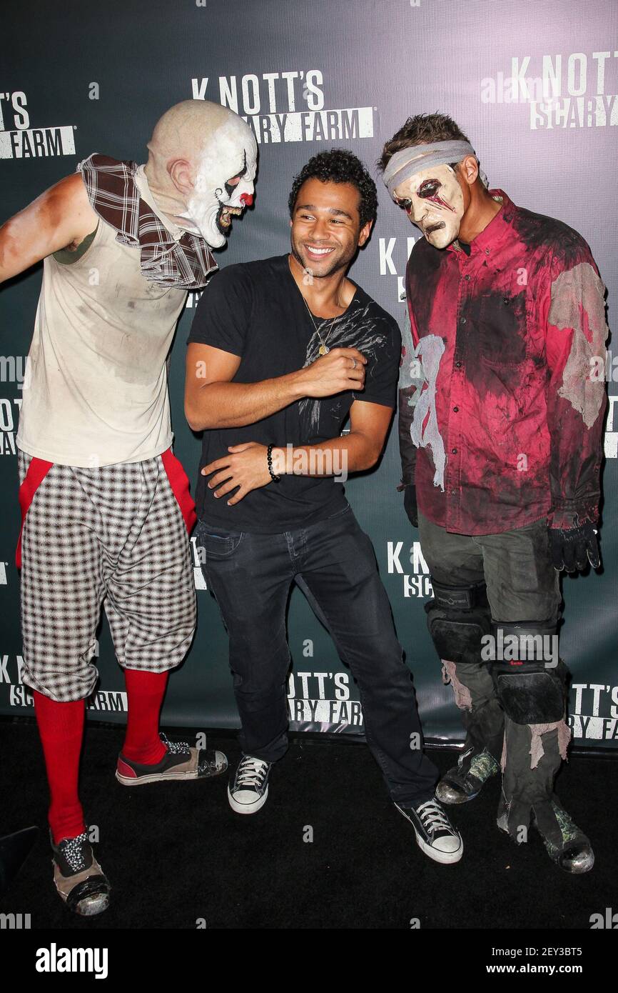 Corbin Blue attends the Knott's Scary Farm celebrity VIP opening night ...