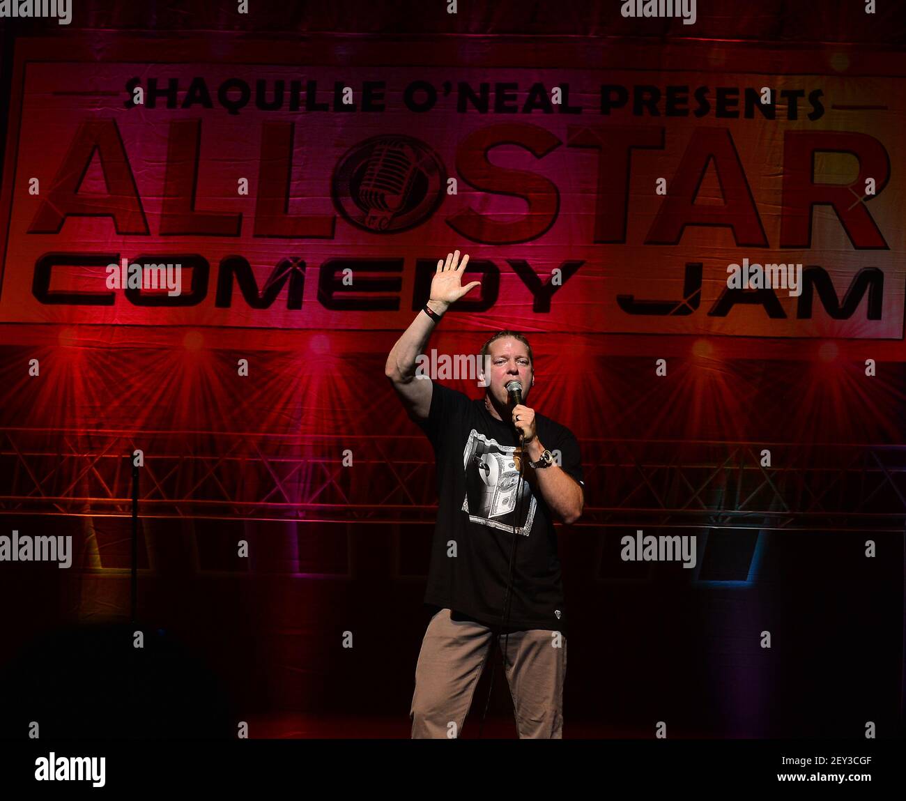 Actor/comedian Gary Owen performs during Shaquille O'Neal All Star ...