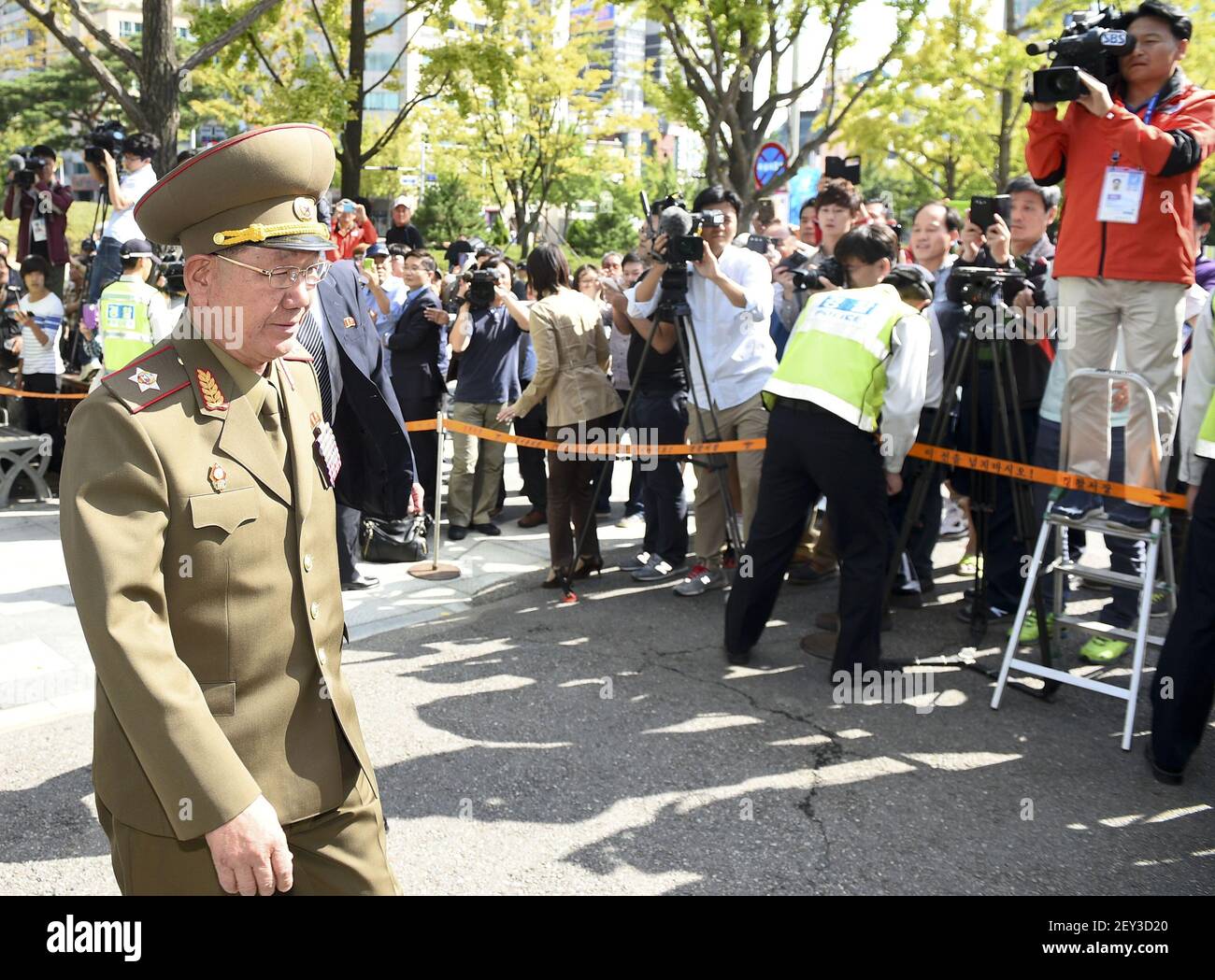 4 October 2014 - Incheon, South Korea : North Korean Hwang Pyong So ...