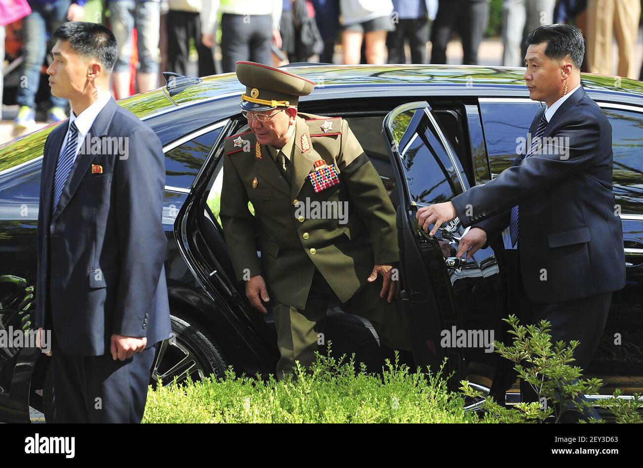 South Korea - 17th Asian Games North Korea Hiht-Level Officials Visit 4 ...