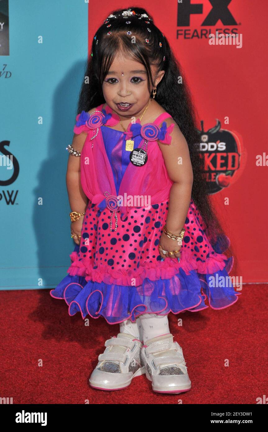 Jyoti Amge at the "American Horror Story: Freak Show" Los Angeles ...