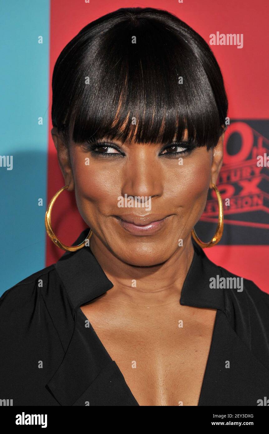 Angela Bassett At The American Horror Story Freak Show Los Angeles Premiere Arrivals Held