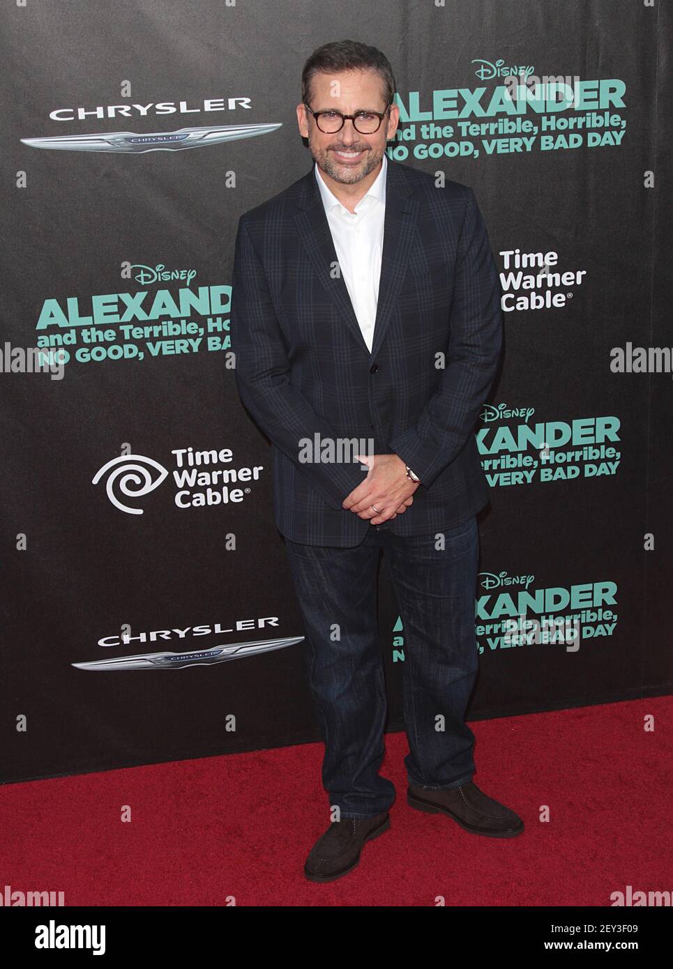 Steve Carell attends The World Premiere of "Alexander and the Terrible ...