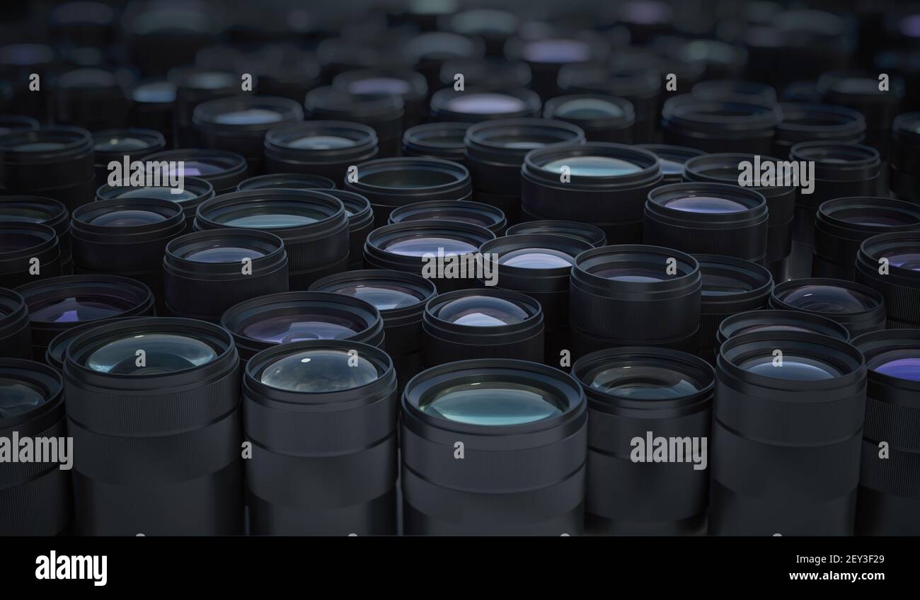 Collection of lenses hi-res stock photography and images - Alamy