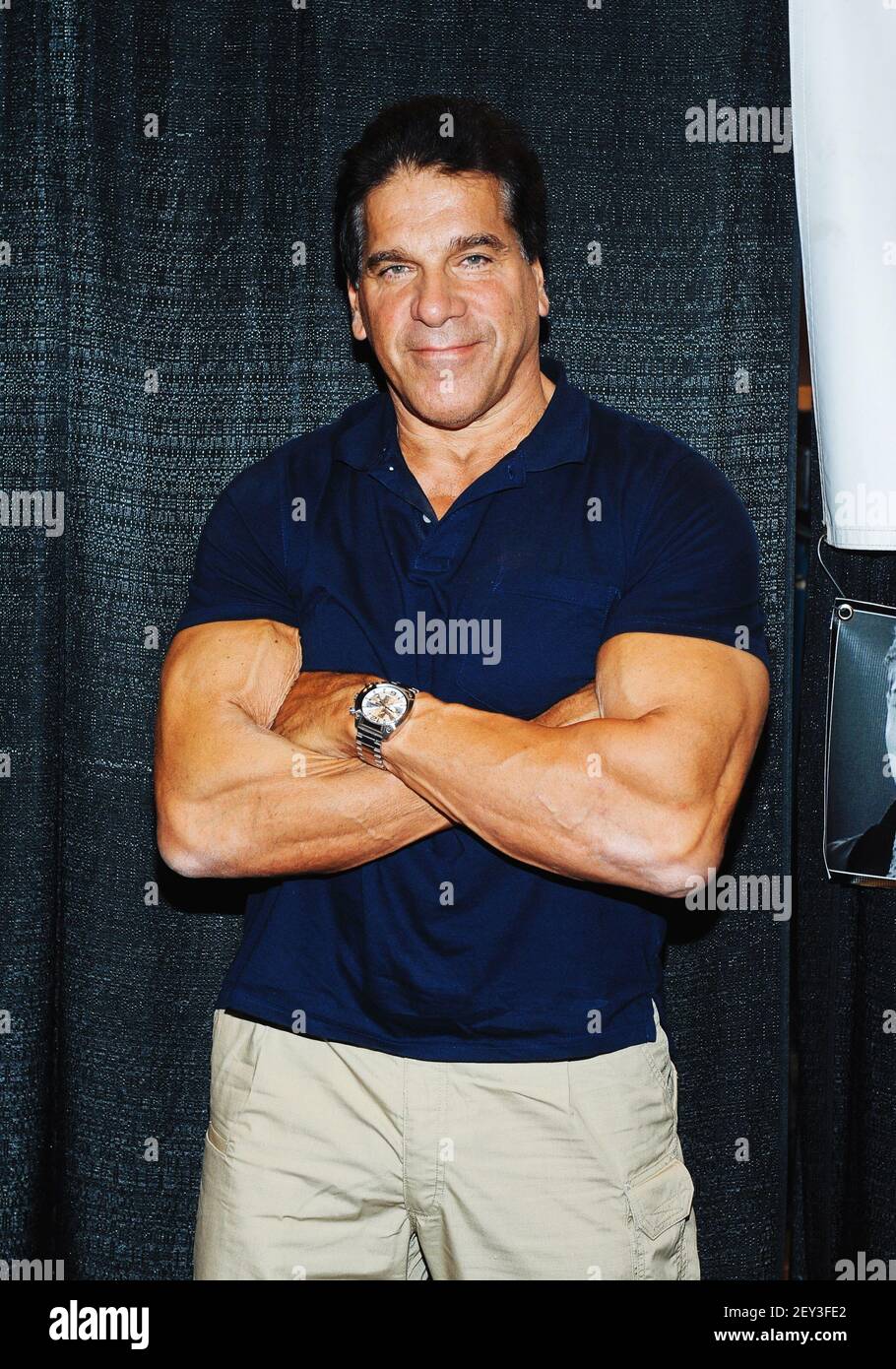 04 October 2014 - Hamilton, Ontario, Canada. Actor Lou Ferrigno (best ...
