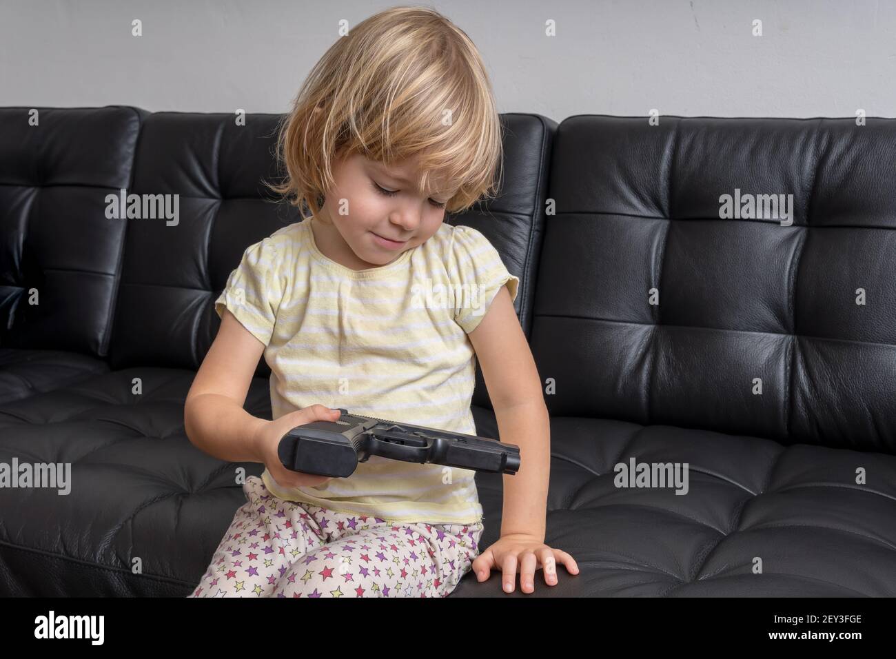 Child gun safe hi-res stock photography and images - Alamy