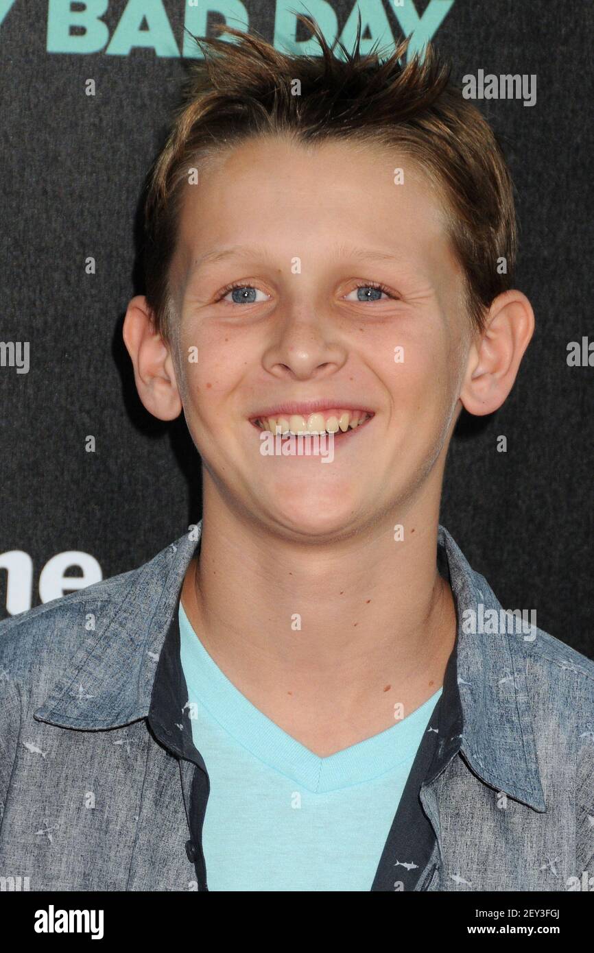 6 October 2014 - Hollywood, California - Jacob Bertrand. "Alexander And ...