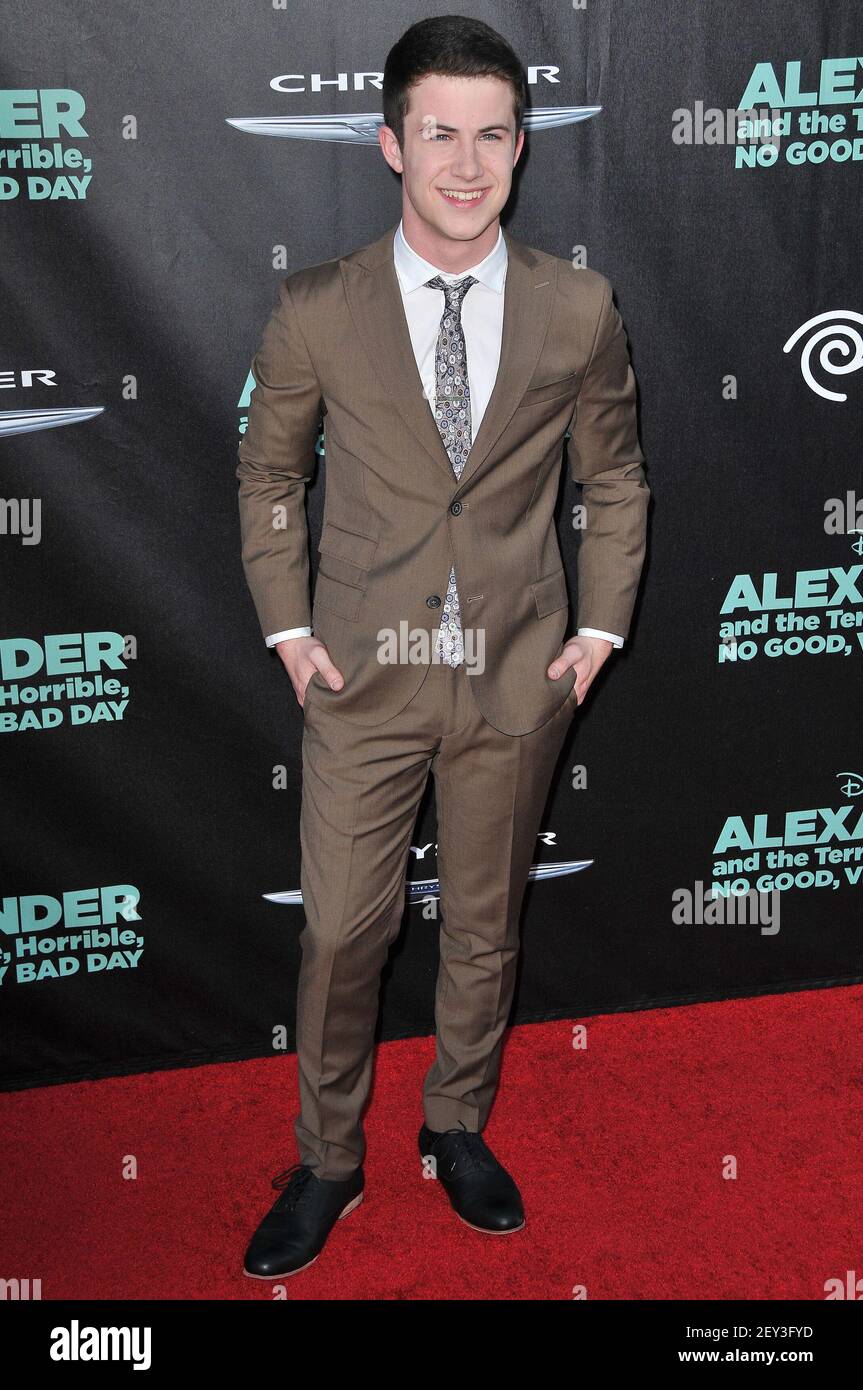 Dylan Minnette at the "Alexander And The Terrible, Horrible, No Good, Very Bad Day" World ...