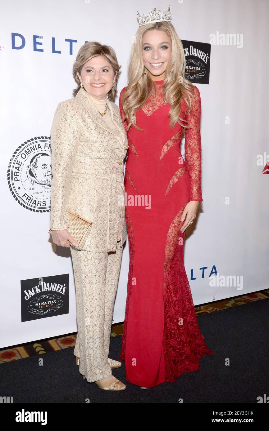 (L-R) Civil Rights Lawyer Gloria Allred and Miss America Kira Kazantsev ...