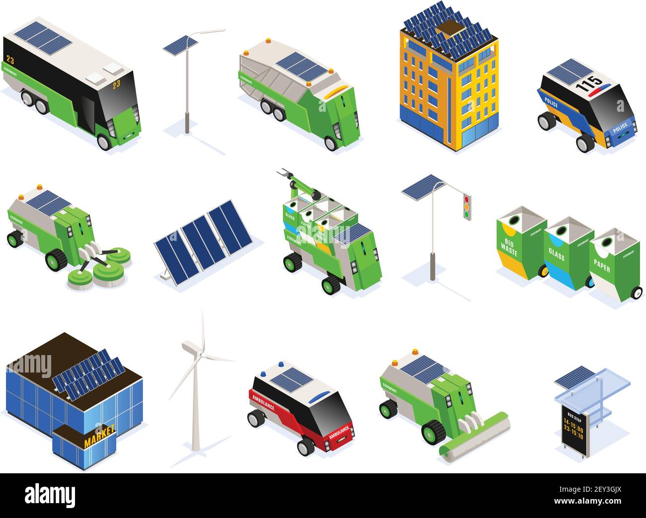 Solar units Stock Vector Images - Alamy