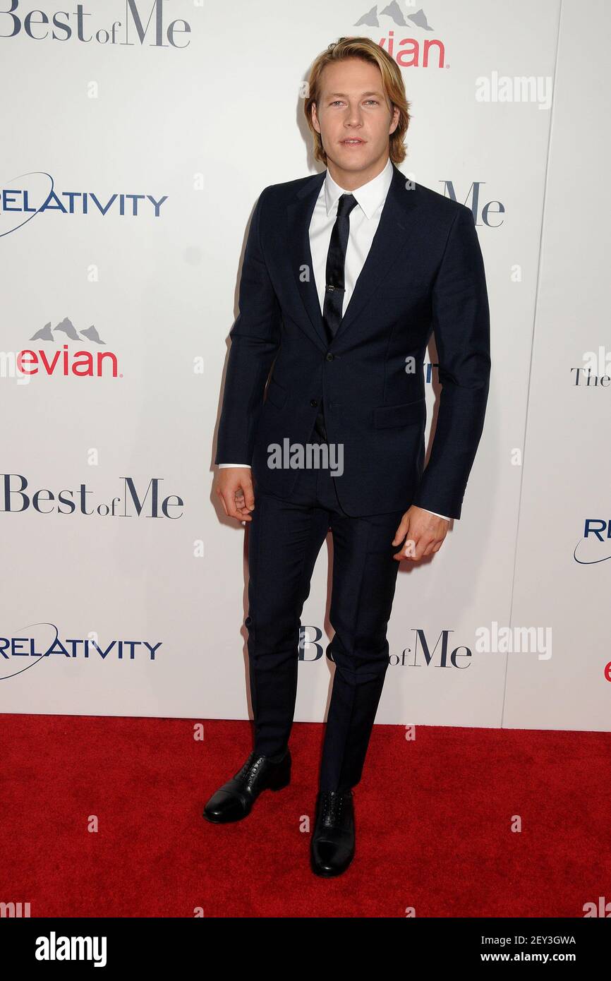 7 October 2014 - Los Angeles, California - Luke Bracey. "The Best of Me ...