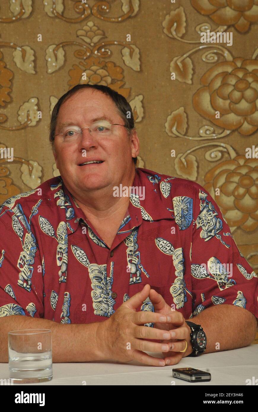 John Lasseter at the Hollywood Foreign Press Association Roundtable ...