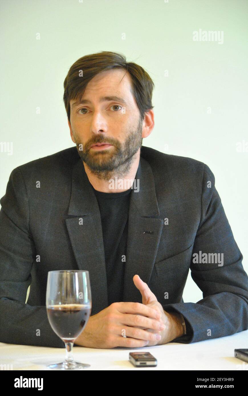 David Tennant at the Hollywood Foreign Press Association press ...
