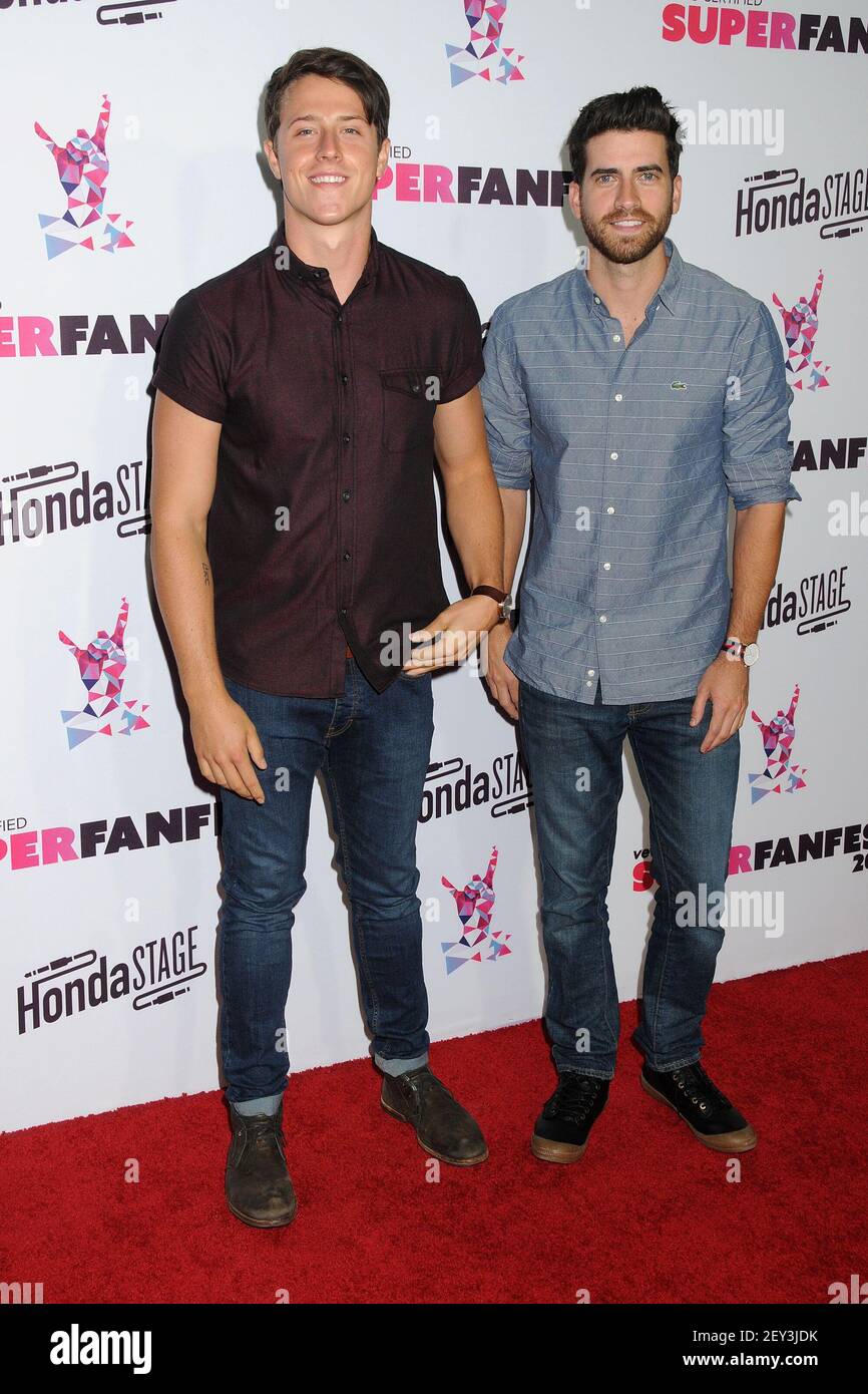 8 October 2014 - Santa Monica, California - Shane Harper, Ryan Rottman ...