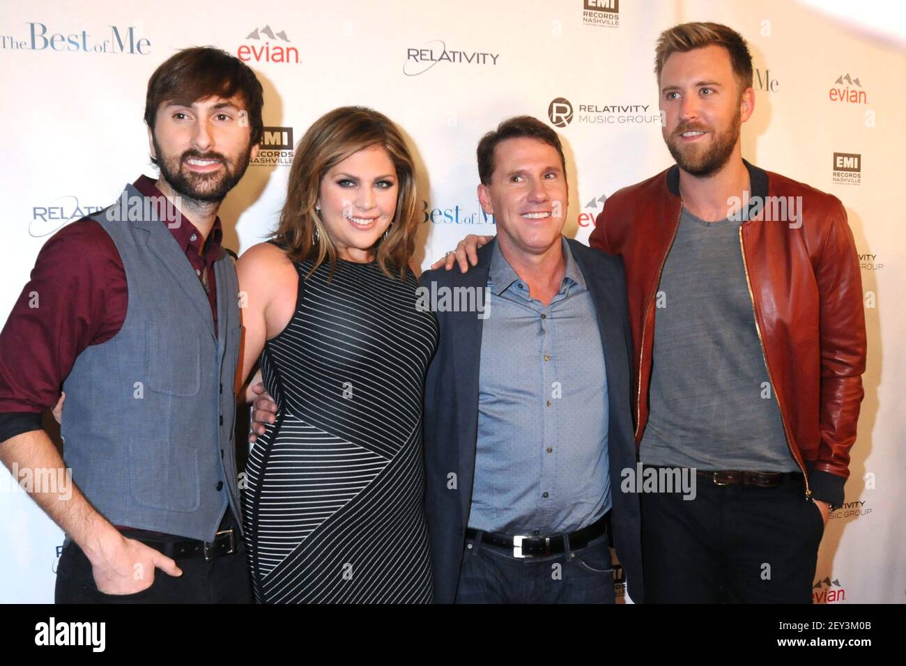 09 October 2014 - Nashville, Tennessee - Charles Kelley, Dave Haywood ...