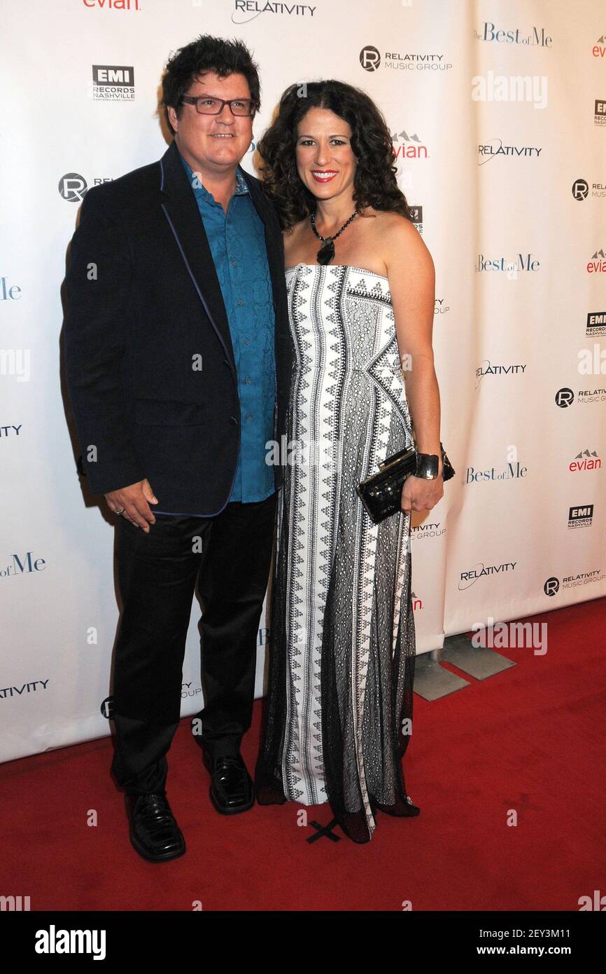 09 October 2014 - Nashville, Tennessee - Monty Powell, Anna Wilson ...