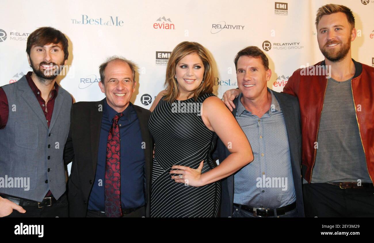 09 October 2014 - Nashville, Tennessee - Charles Kelley, Dave Haywood ...