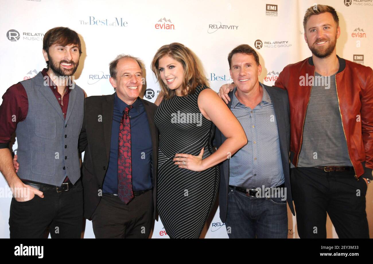 09 October 2014 - Nashville, Tennessee - Charles Kelley, Dave Haywood ...