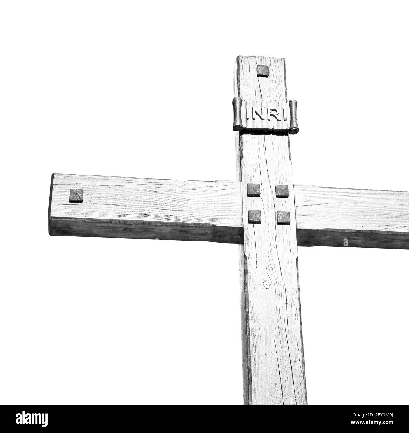 Catholic abstract sacred cross in italy europe and the sky background ...