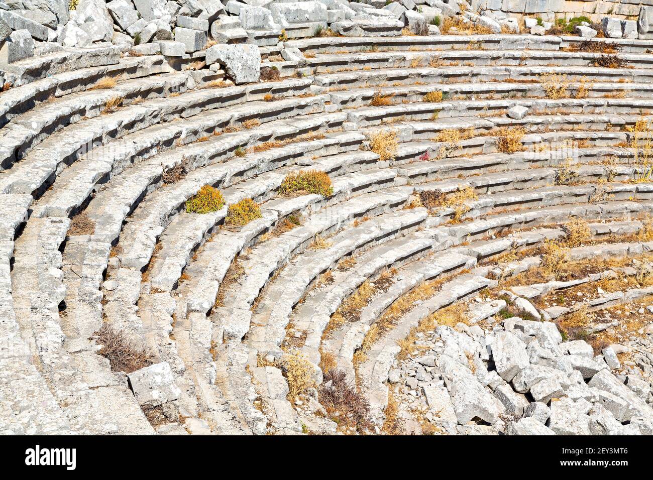Broken in turkey europe termessos Stock Photo - Alamy