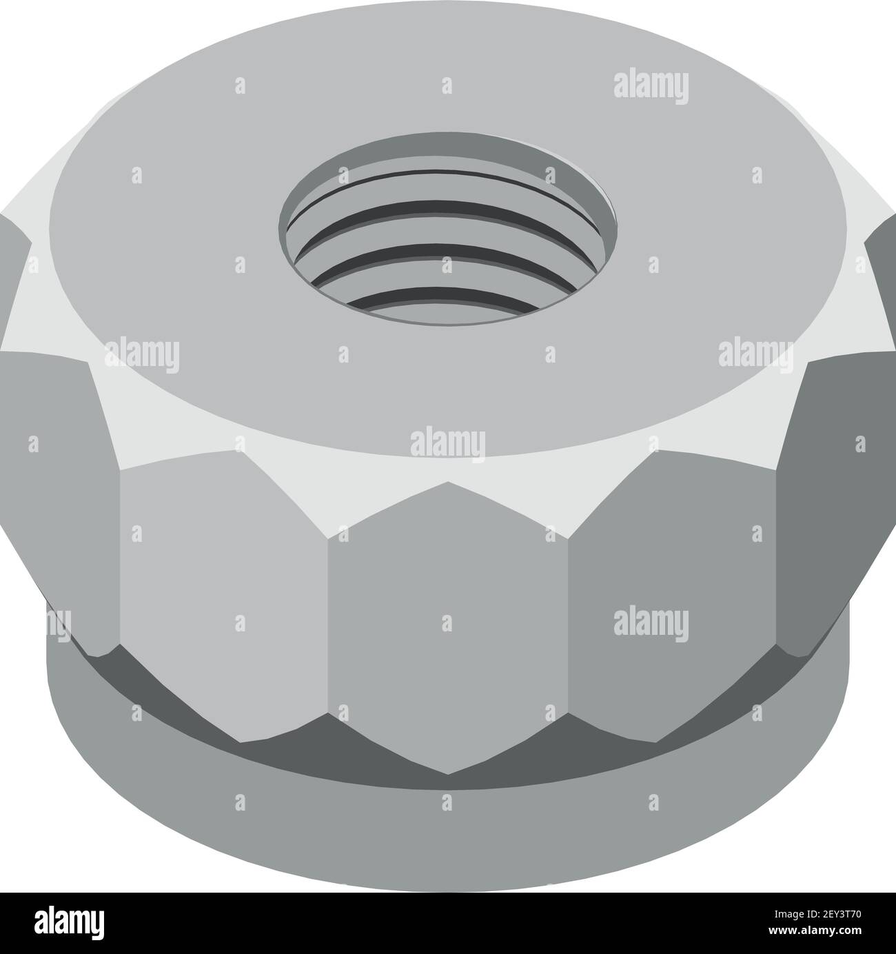 Car nut icon. Isometric of car nut vector icon for web design isolated ...