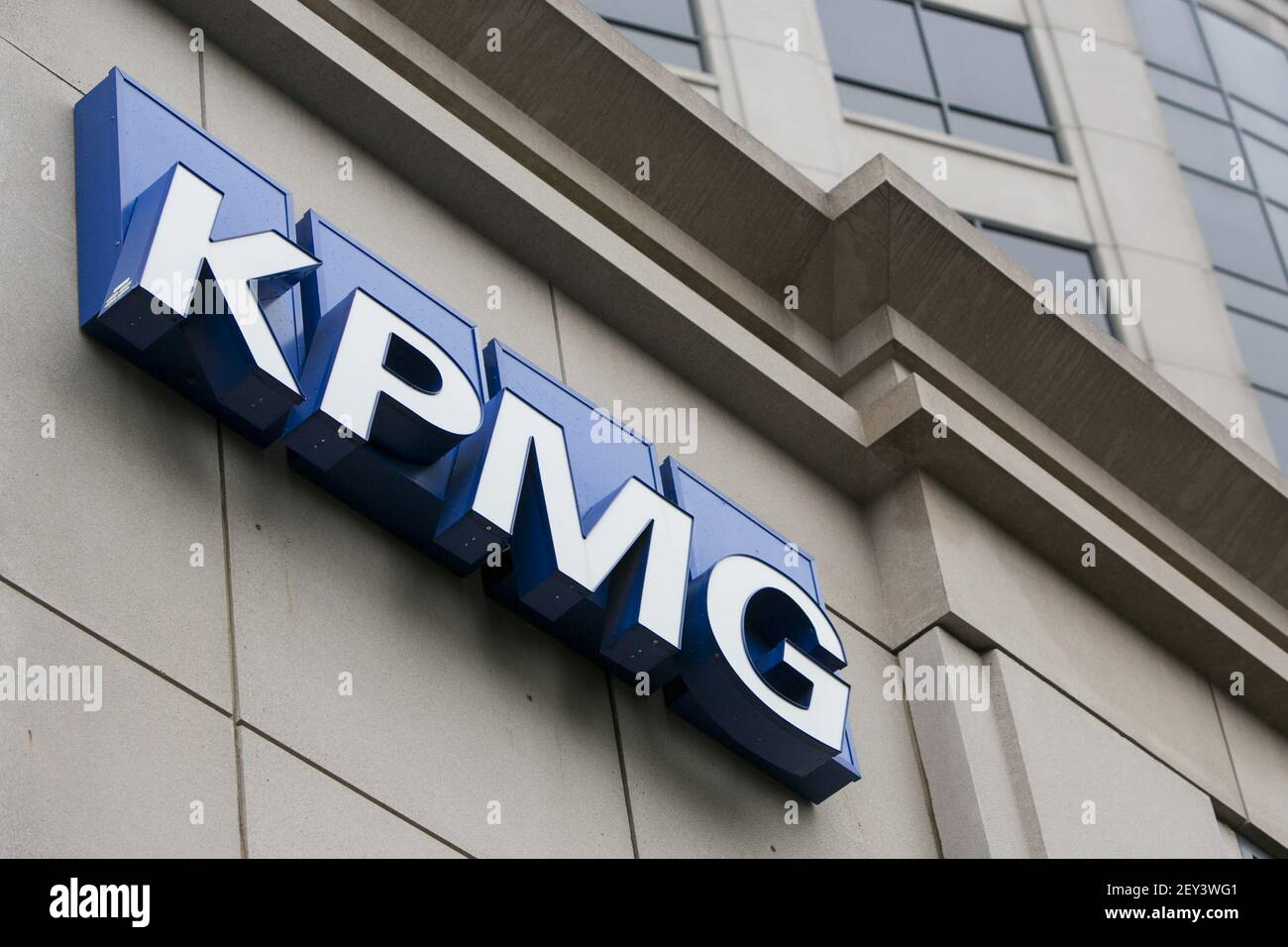 An office building occupied by the professional services firm KPMG in ...