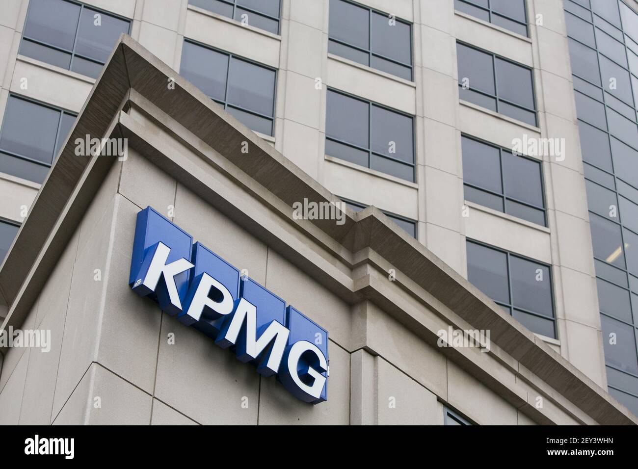 An office building occupied by the professional services firm KPMG in ...
