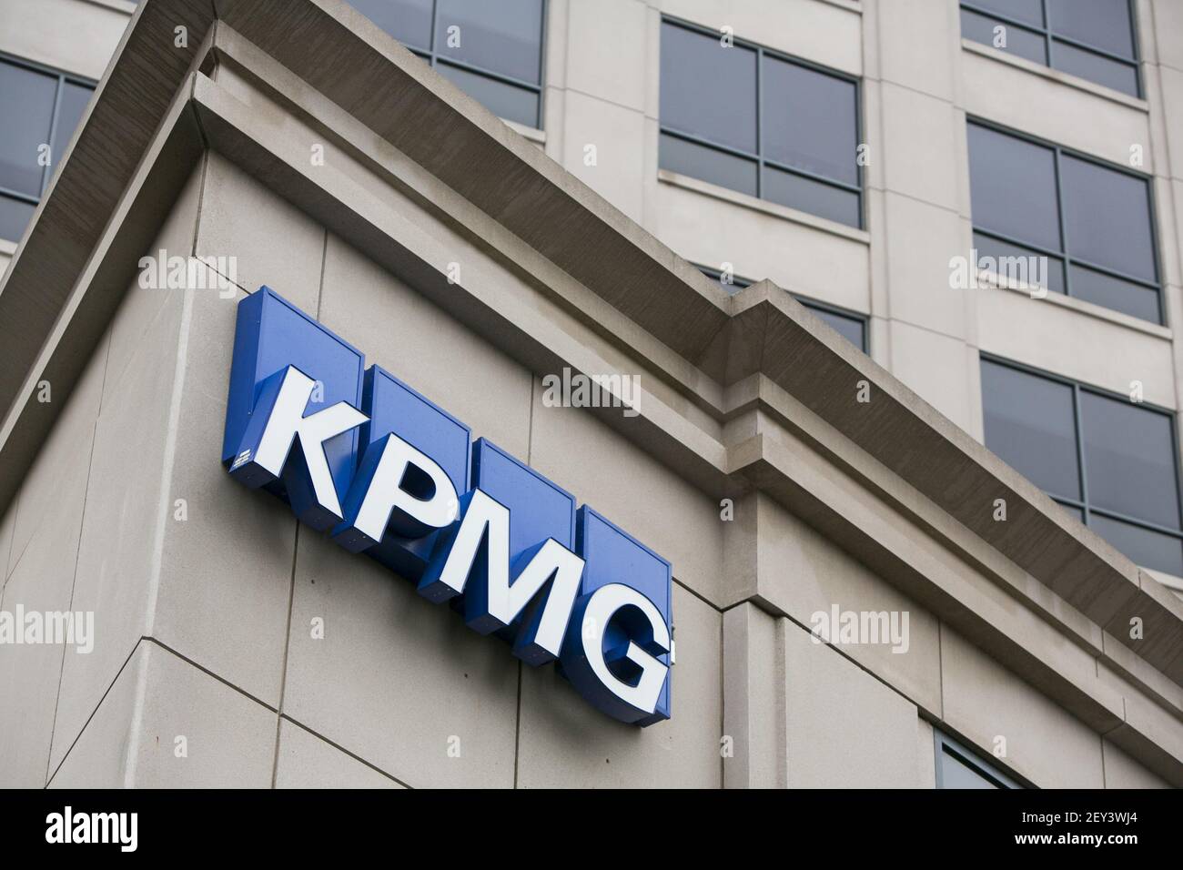 An office building occupied by the professional services firm KPMG in ...