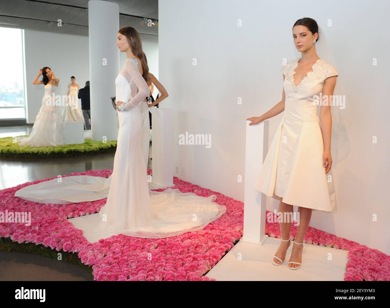 Pamella Roland Bridal Collection Presentation, held at Glass House in ...