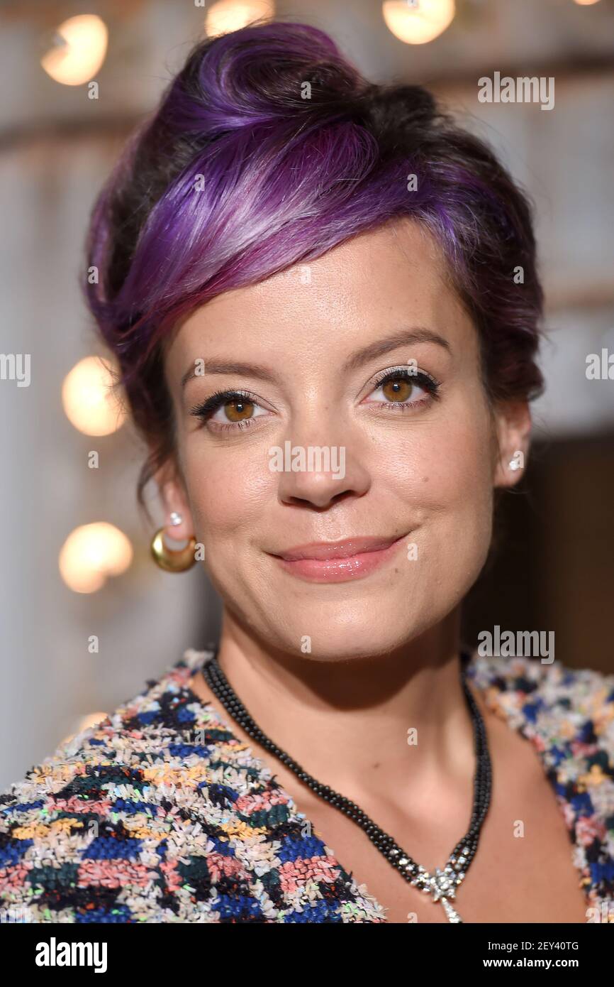 Lily Allen attends the CHANEL Dinner Celebrating NÂ¡5 THE FILM by Baz ...
