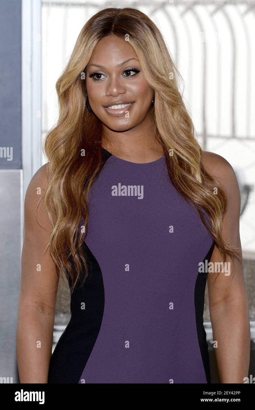 Laverne Cox lights The Empire State Building purple honoring National ...