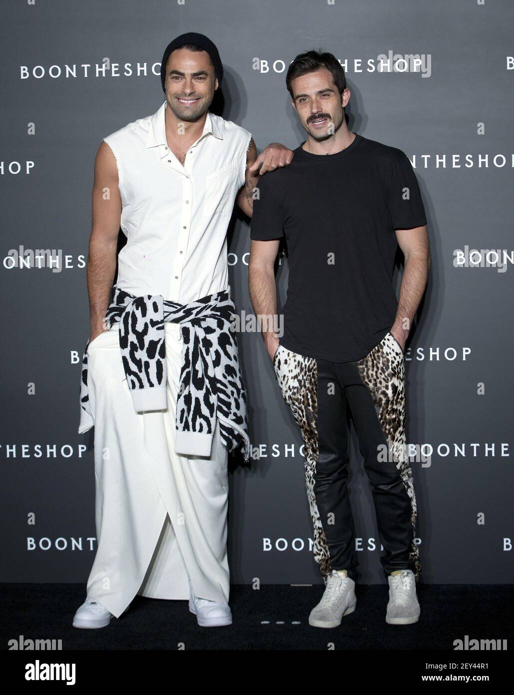 17 October 2014 - Seoul, South Korea : (L to R) Designers Studenberg ...